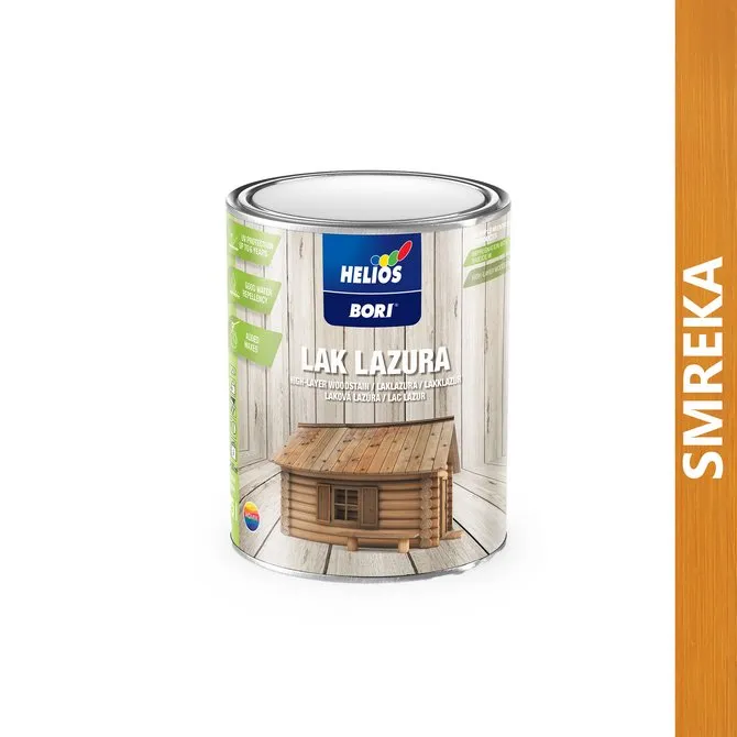 BORI lak lazura za drvo smreka 0.75l