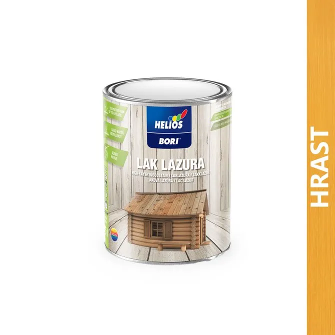 BORI lak lazura za drvo hrast 0.75l