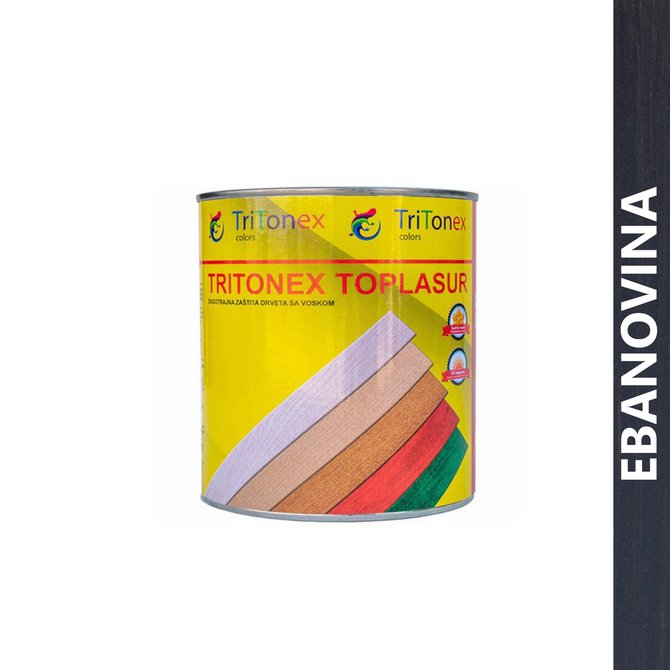 TRITONEX toplasur sadolin 2.5l ebanovina