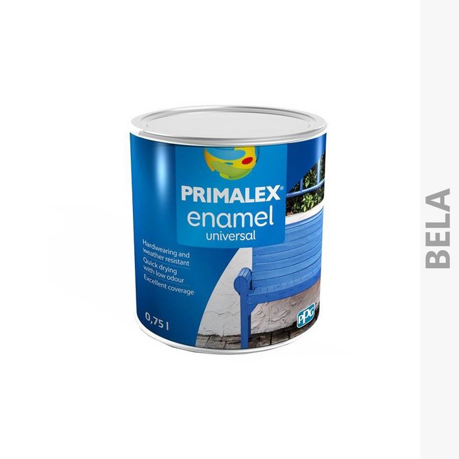 PRIMALEX emajl na vodenoj bazi 0.75l beli