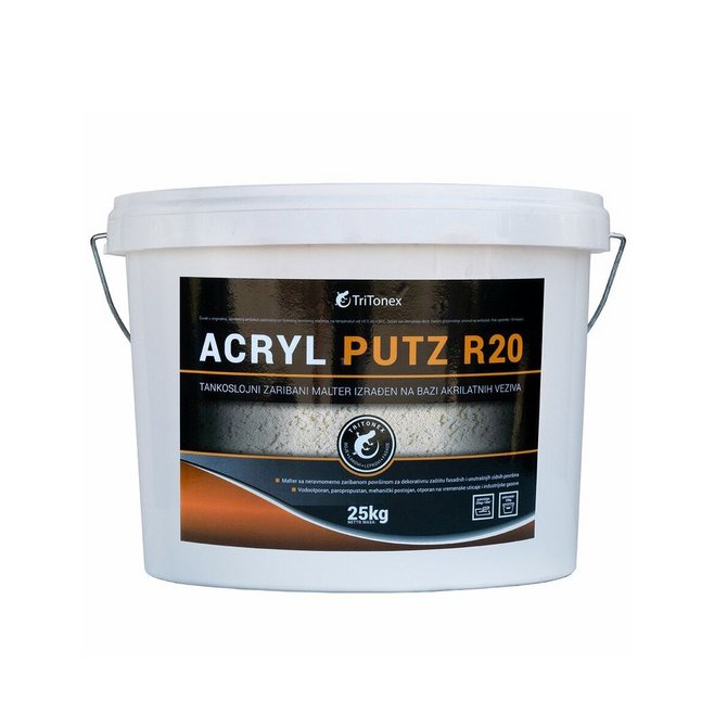 TRITONEX R20 akrilni zaštitno- dekorativni malter 25kg 1.5mm