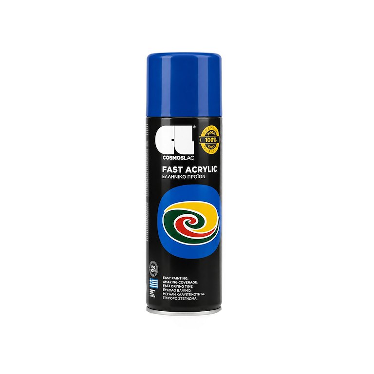 COSMOSLAC sprej za drvo i metal 400ml RAL5010