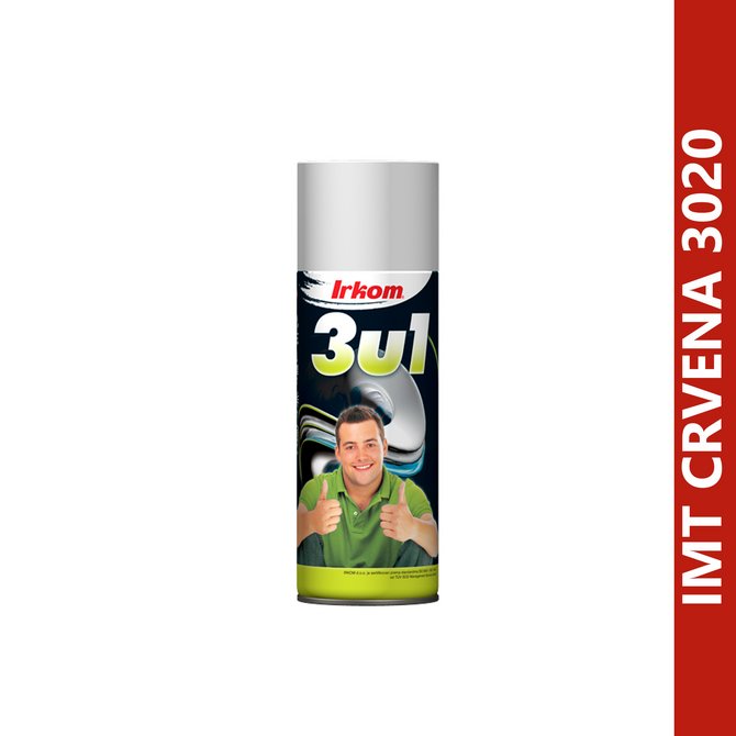 IRKOM 3 u 1 sprej IMT crvena 3020