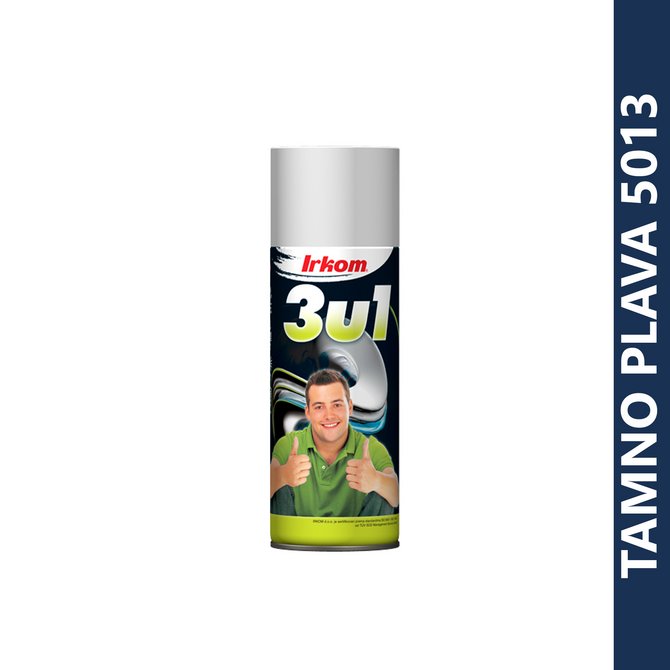 IRKOM 3 u 1 sprej tamno plava 5013