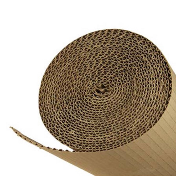 Rebrasti karton u rolni 1x15m