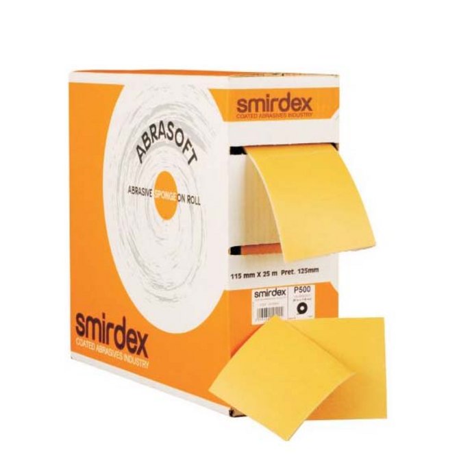 SMIRDEX abrasoft sunđer šmirgla 115mmx25m
