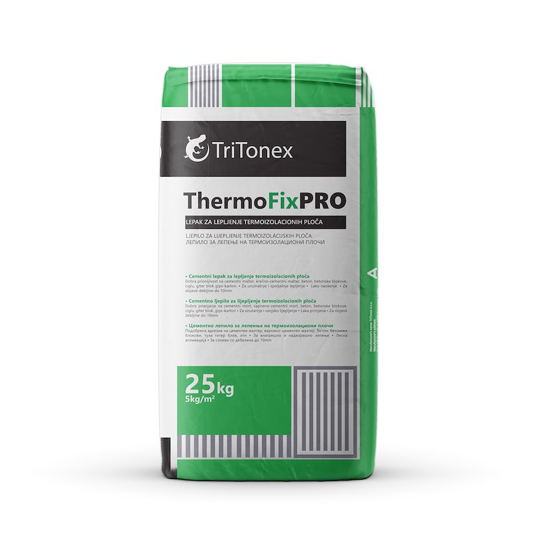 TRITONEX ThermofixPro lepak za stirpor 25kg
