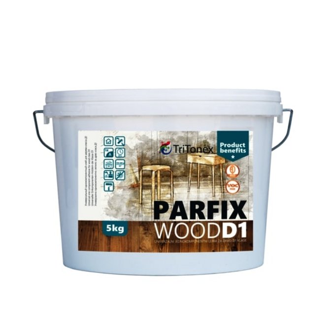 TRITONEX parfix Wood D1 lepak za drvo 5kg