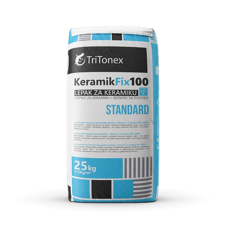 TRITONEX KeramikFix 100 lepak za pločice 25kg