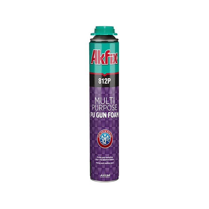 AKFIX višenamenska pur pena za zimske uslove 812P 750ml