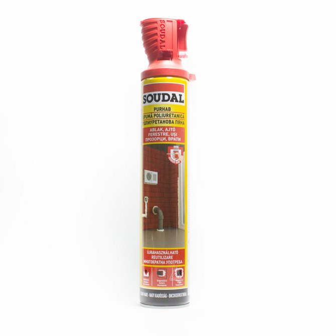 SOUDAL montažna pur pena 750ml