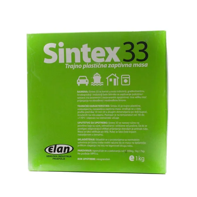 ELAN sintex 33 zaptivna masa 1kg