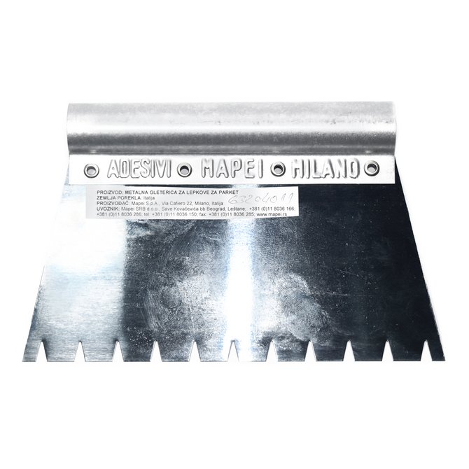 MAPEI nazubljena gleterica za parket 20cm