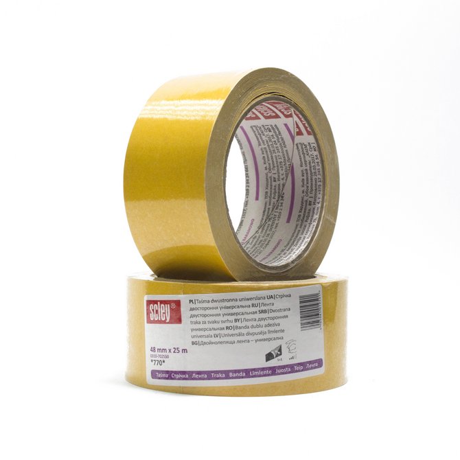 SCLEY duplo lepljiva trakax 48mmx25m