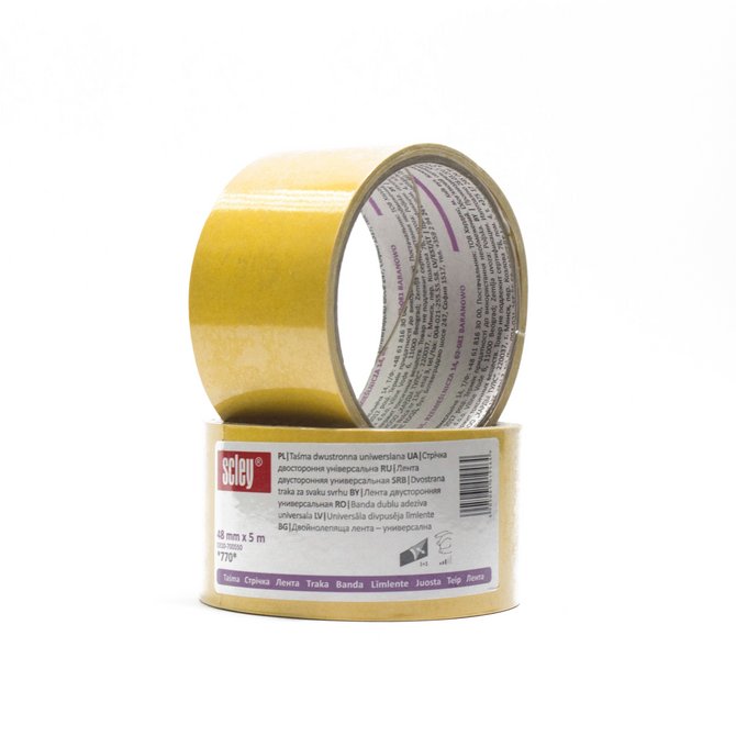 SCLEY duplo lepljiva traka 48mmX5m