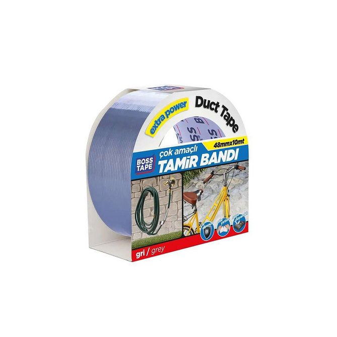 BOSS TAPE višenamenska duct traka siva 25m