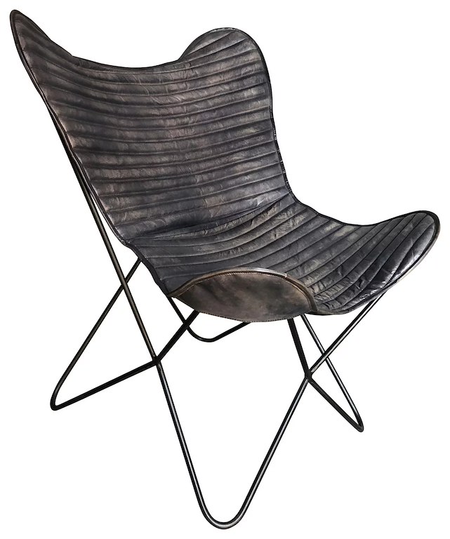 FOTELJA 72/78/92 cm , crna