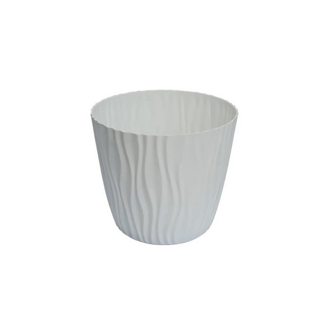 GARDINO saksija Sahara 24 cm bela
