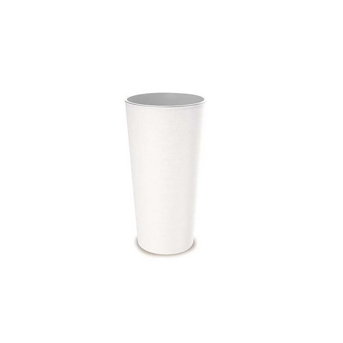 GARDINO saksija Melrose glamour bela 20 x 21 cm