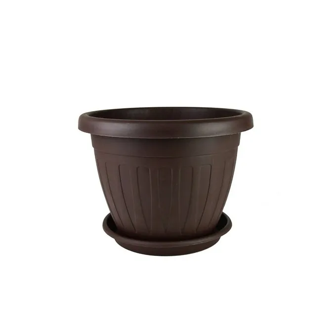 GARDINO saksija Mediteran 25 cm braon