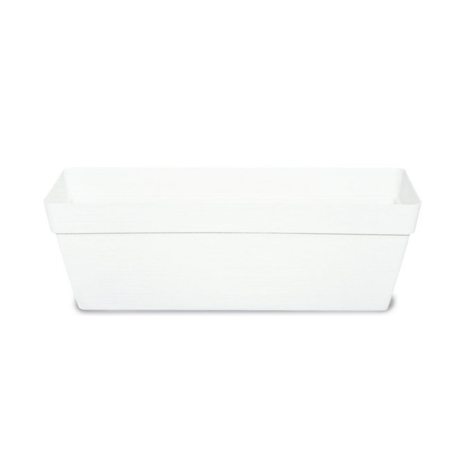 GARDINO žardinjera Melrose glamour bela 50 x 18 x 16 cm
