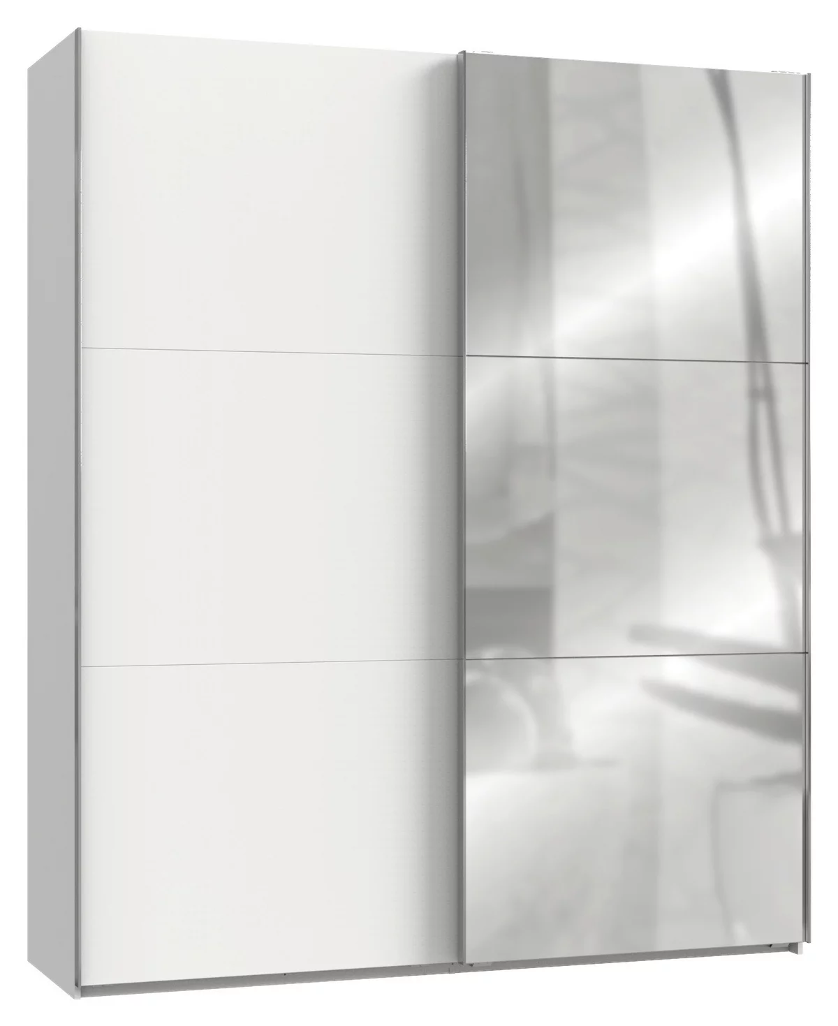 ORMAR - VISEĆA KLIZNA VRATA bela 150/216/65 cm