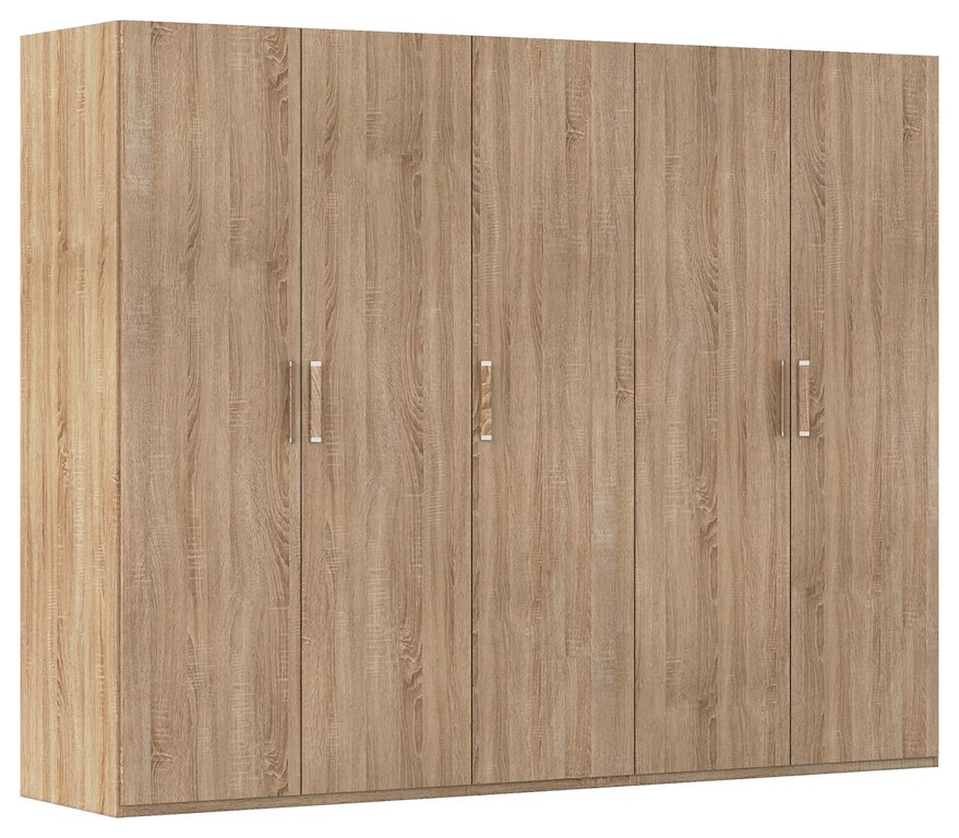 Novel ORMAR SA KLASIČNIM VRATIMA sonoma hrast 251/197/60 cm