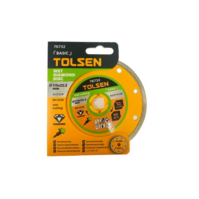 TOLSEN 76732 Dijamantska rezna ploča za keramiku 115x22,2 mm