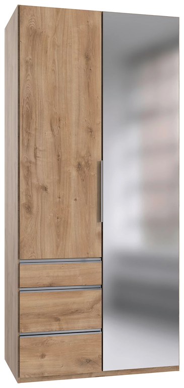 ORMAR SA KLASIČNIM VRATIMA hrastova daska 100/236/58 cm