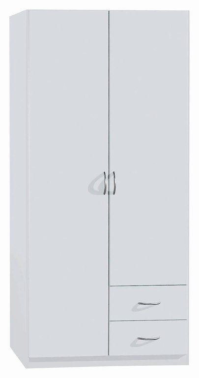 Boxxx ORMAR SA KLASIČNIM VRATIMA bela 91/197/54 cm