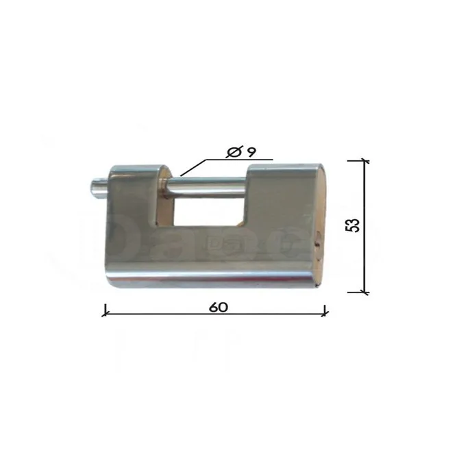 DABEL katanac 2037 60 mm