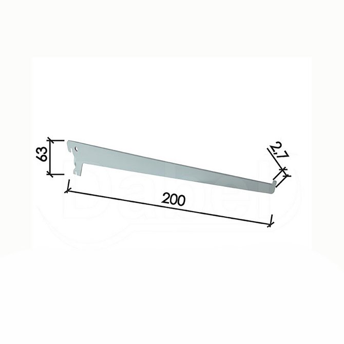 DABEL modularni nosač police N5121 200 mm