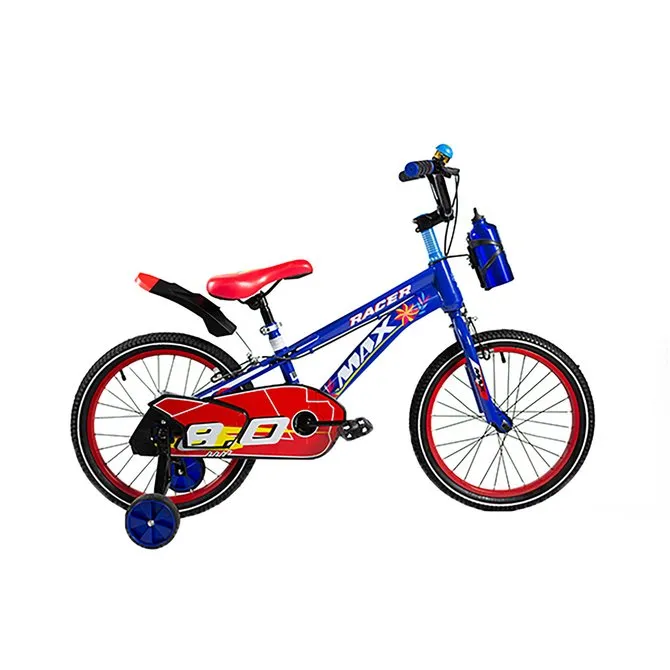 MAX bicikl za dečake Racer plava 18