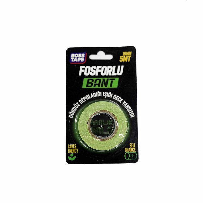 BOSS TAPE fluorescentna traka 15mmx5m