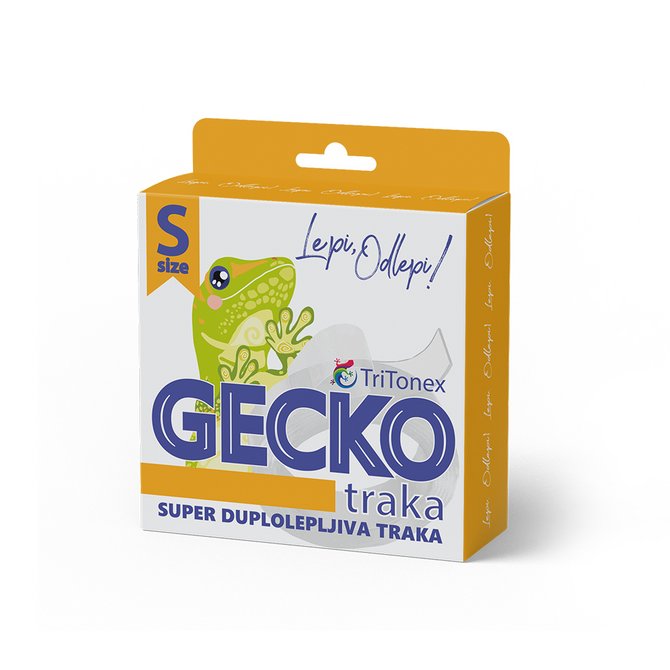 GECKO super duplolepljiva traka 2 mm x 3 cm x 1 m