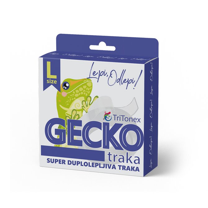 GECKO super duplolepljiva traka 2 mm x 5 cm x 3 m