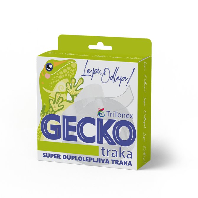 GECKO super duplolepljiva traka 3cm x 3 m