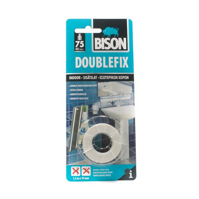 BISON duplo lepljiva Double Fix vodootporna traka 19mmx1.5