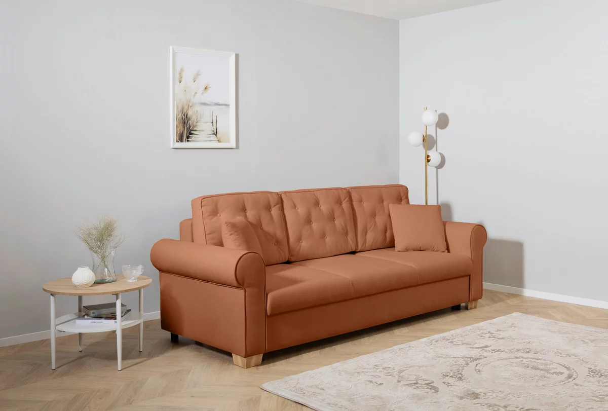 SOFA LEŽAJ boja cigle