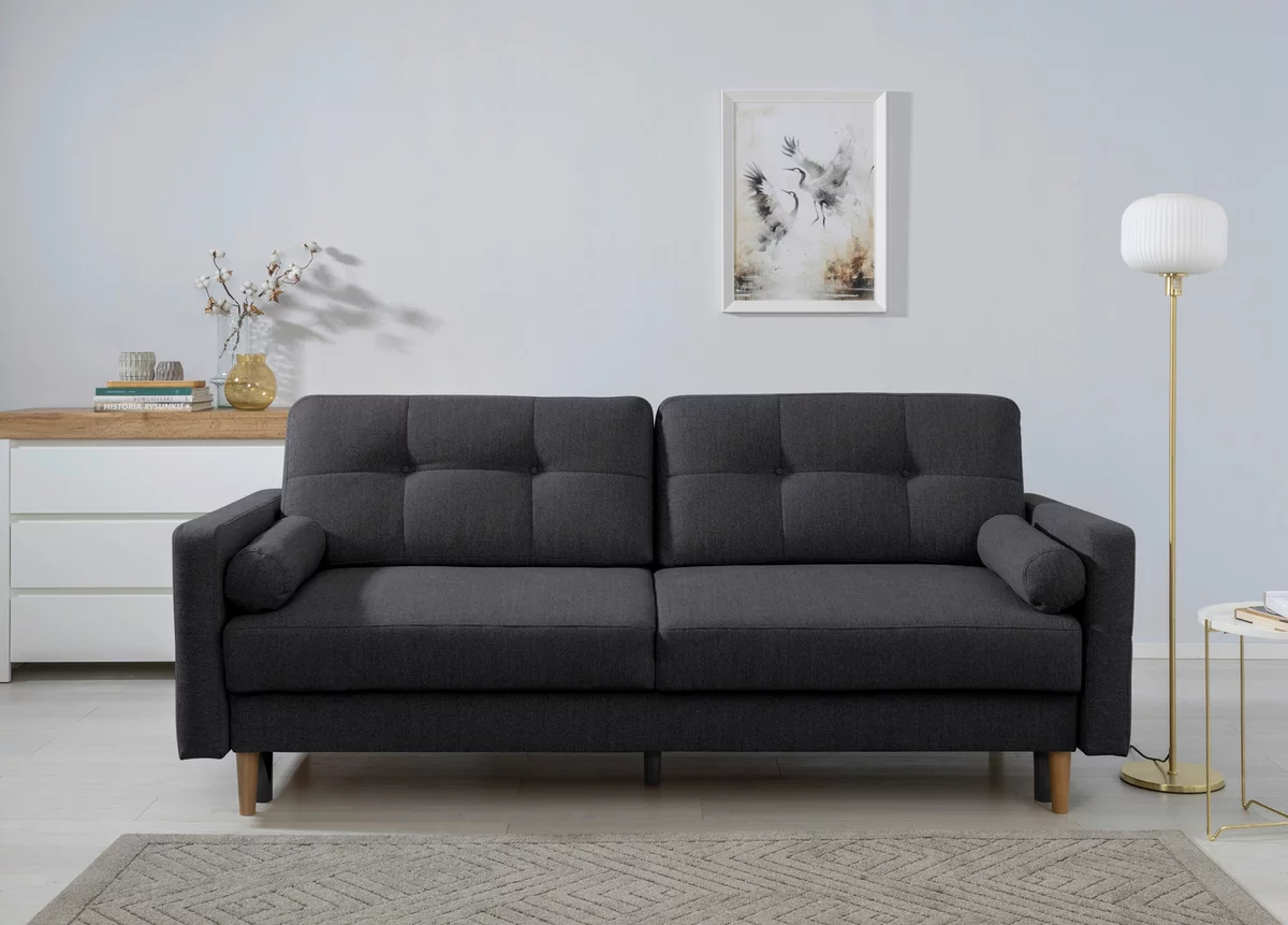 SOFA LEŽAJ tamnosiva