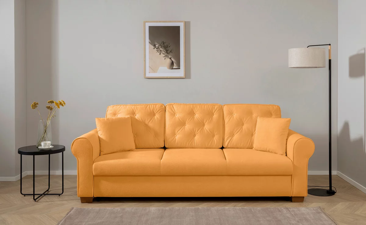 SOFA LEŽAJ žuta