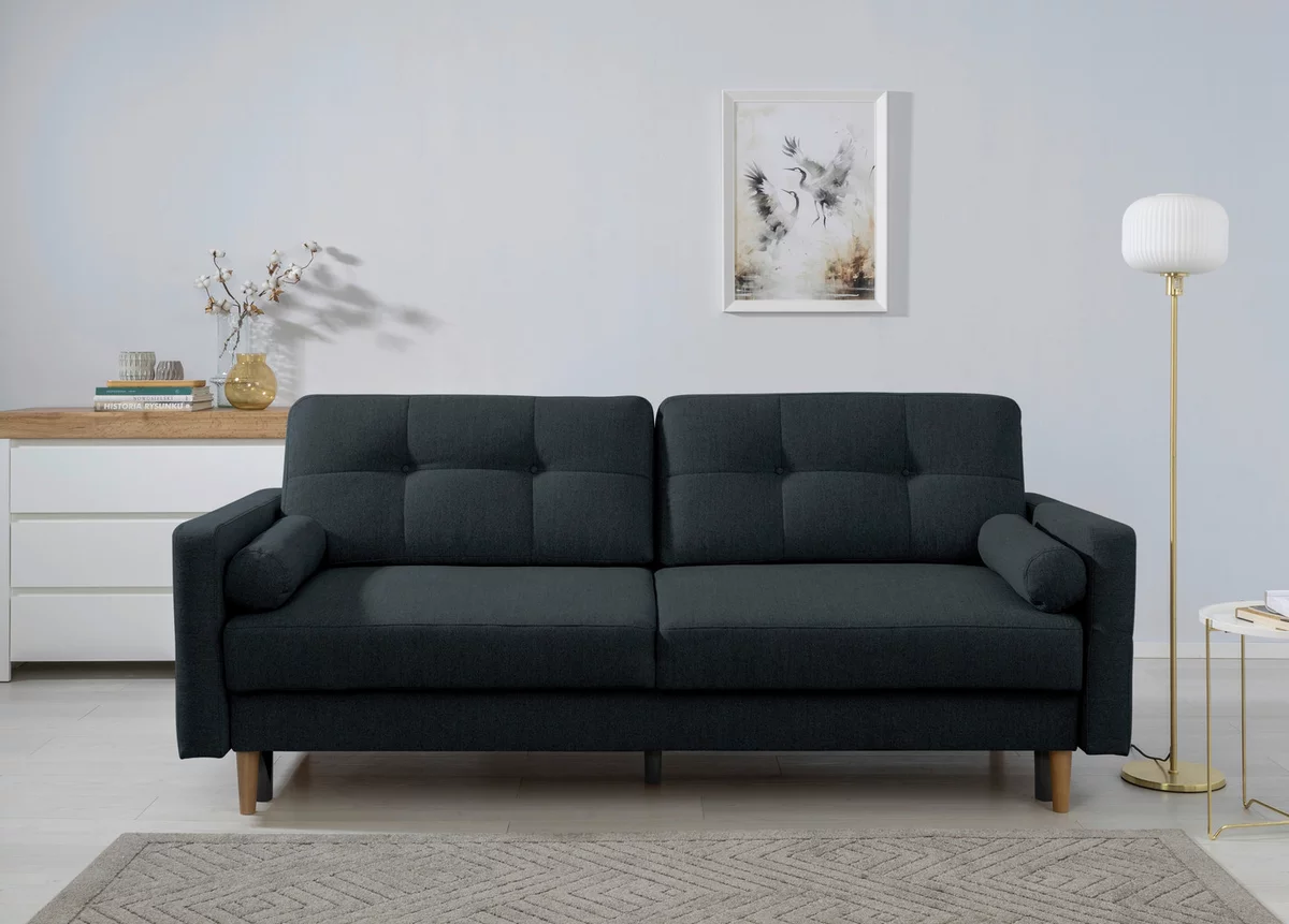 SOFA LEŽAJ tamnoplava