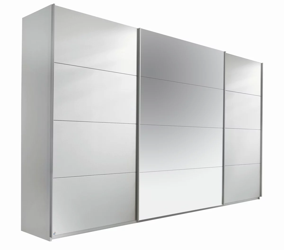 ORMAR - VISEĆA KLIZNA VRATA bela 315/210/62 cm