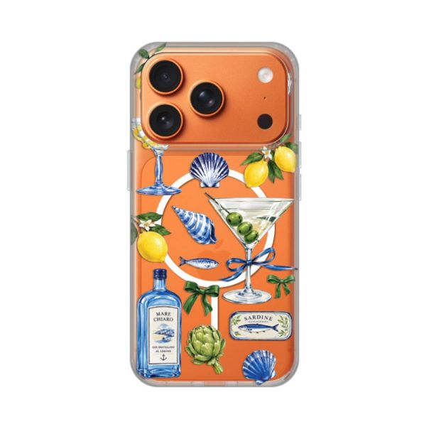 Maska za iPhone 17 Pro 6.3 Mediterranean Martini Print Magsafe