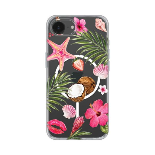 Maska za iPhone 16e/17e 6.1 Coconut Paradise Print Magsafe