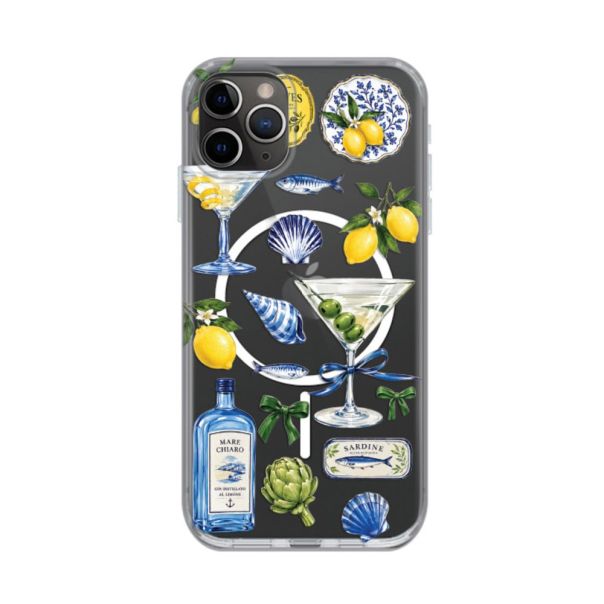 Maska za iPhone 11 Pro Max 6.5 Mediterranean Martini Print Magsafe