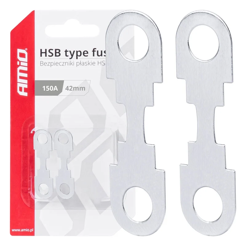 Osigurači pločasti HSB 42mm 150A (2 kom) – Amio 03504