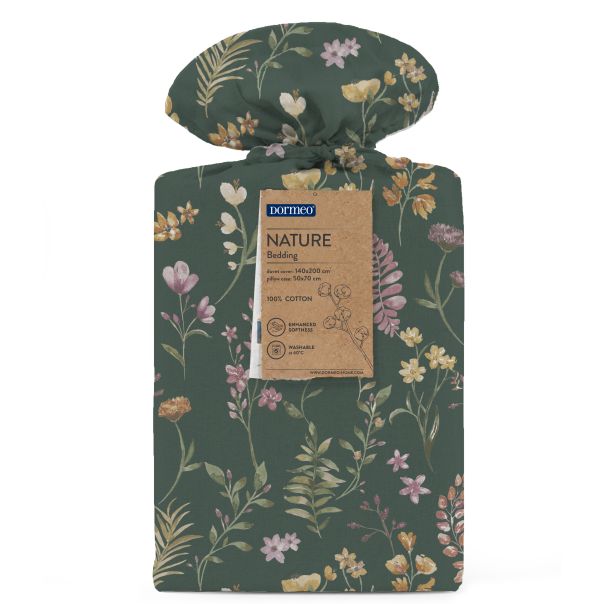 DORMEO Nature posteljina set, zelena, 200x200