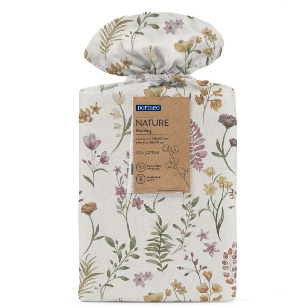DORMEO Nature posteljina set, bež, 140x200