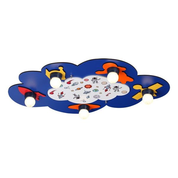 FORMA Plafonjera za dečju sobu DF7006-5C, plava